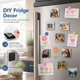 2x2 Clear Acrylic Fridge Magnets, DIY Photo Picture Frame Kit with ...