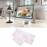 Keyboard Stickers, Keycaps Stickers Clear Beautiful Pattern Wear ...