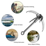 FASTBIRD Grappling Hook Folding Survival Claw Multifunctional Stainless ...