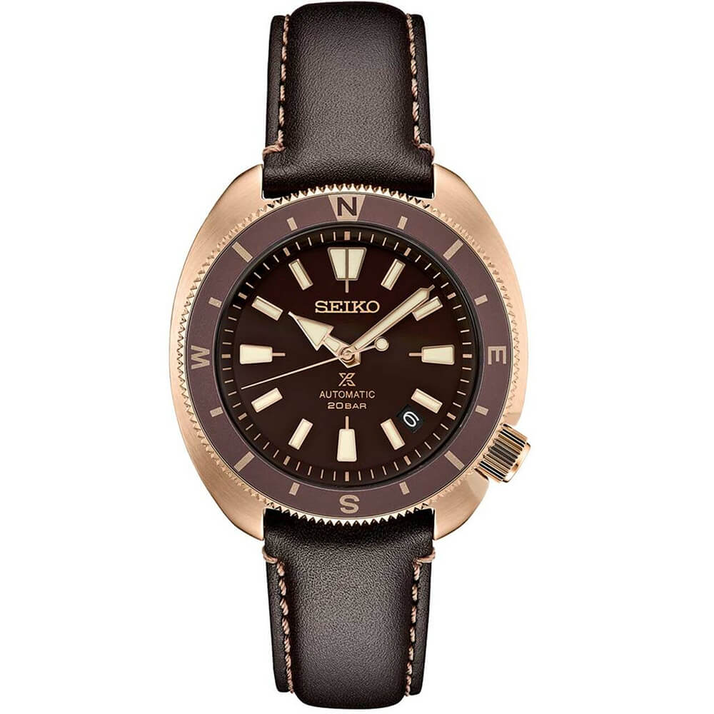 Buy Seiko SRPG18 Prospex Automatic Dive Watch - Brown/Rose Gold Online ...