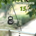 2 Packs Heavy Duty Deck Rail Pole Deck Hook, Extensible and Adjustable ...