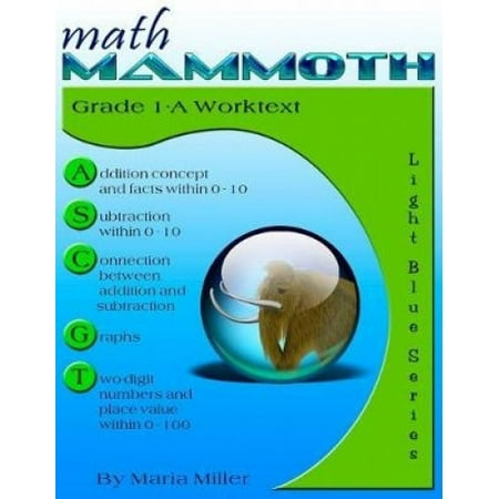 Math Mammoth Grade 1-A Worktext | Walmart Canada