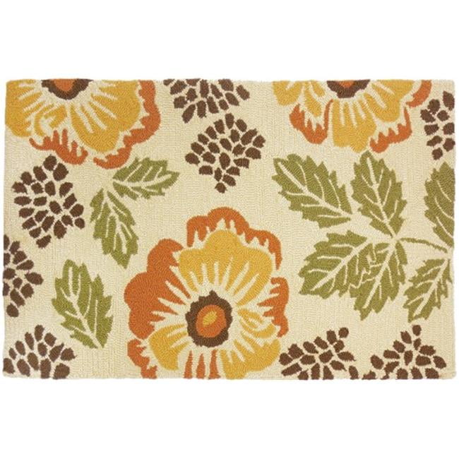 Homefires Rugs PP-HD005E Sierra Floral Area Rug - 5 x 7 ft. | Walmart ...