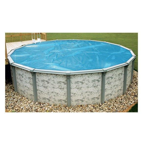 in The Swim 21 Foot Round Basic Pool Solar Blanket Cover 8 Mil ...
