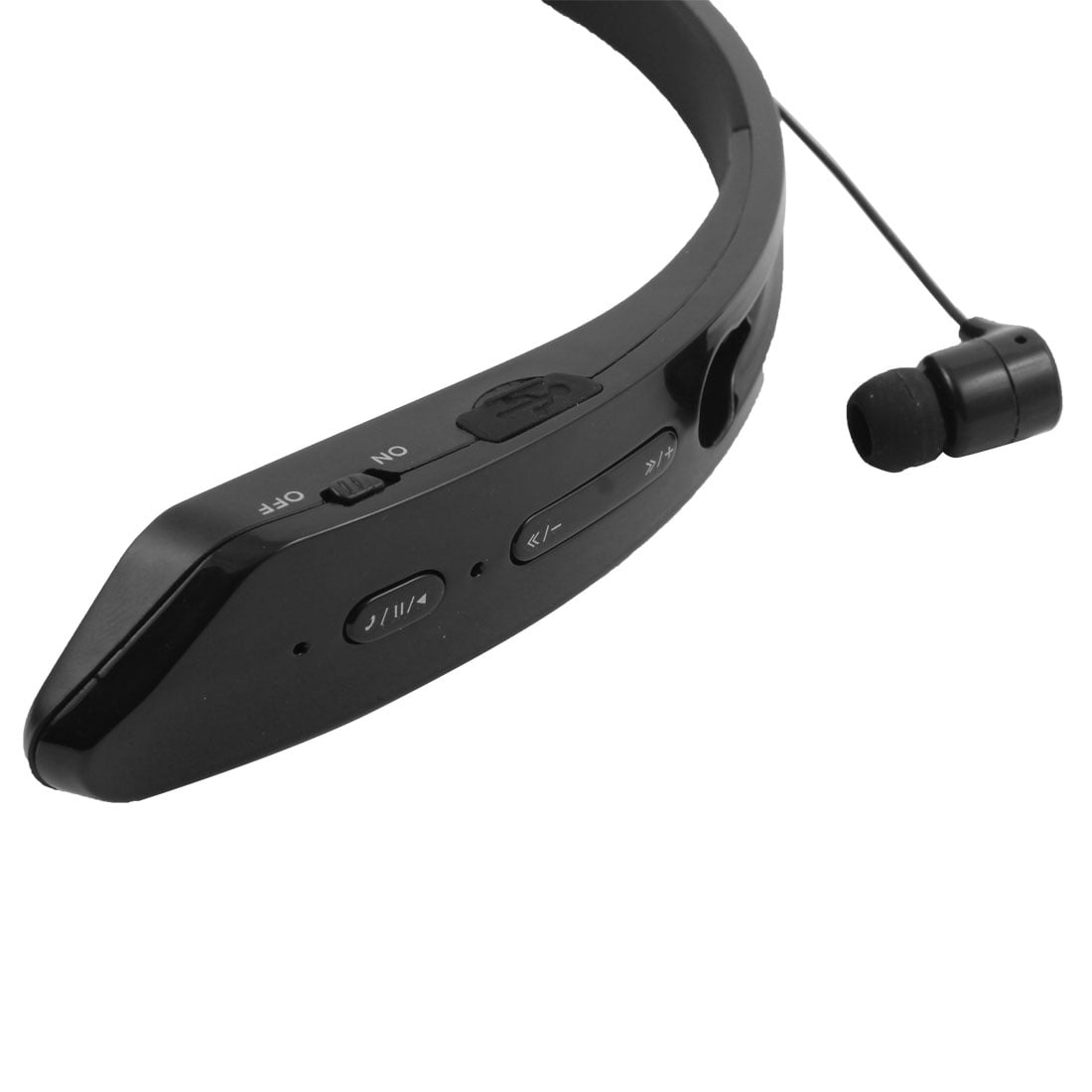 Sports bluetooth 4.0 Wireless Stereo Ring Collar Neckband Type Earphone ...