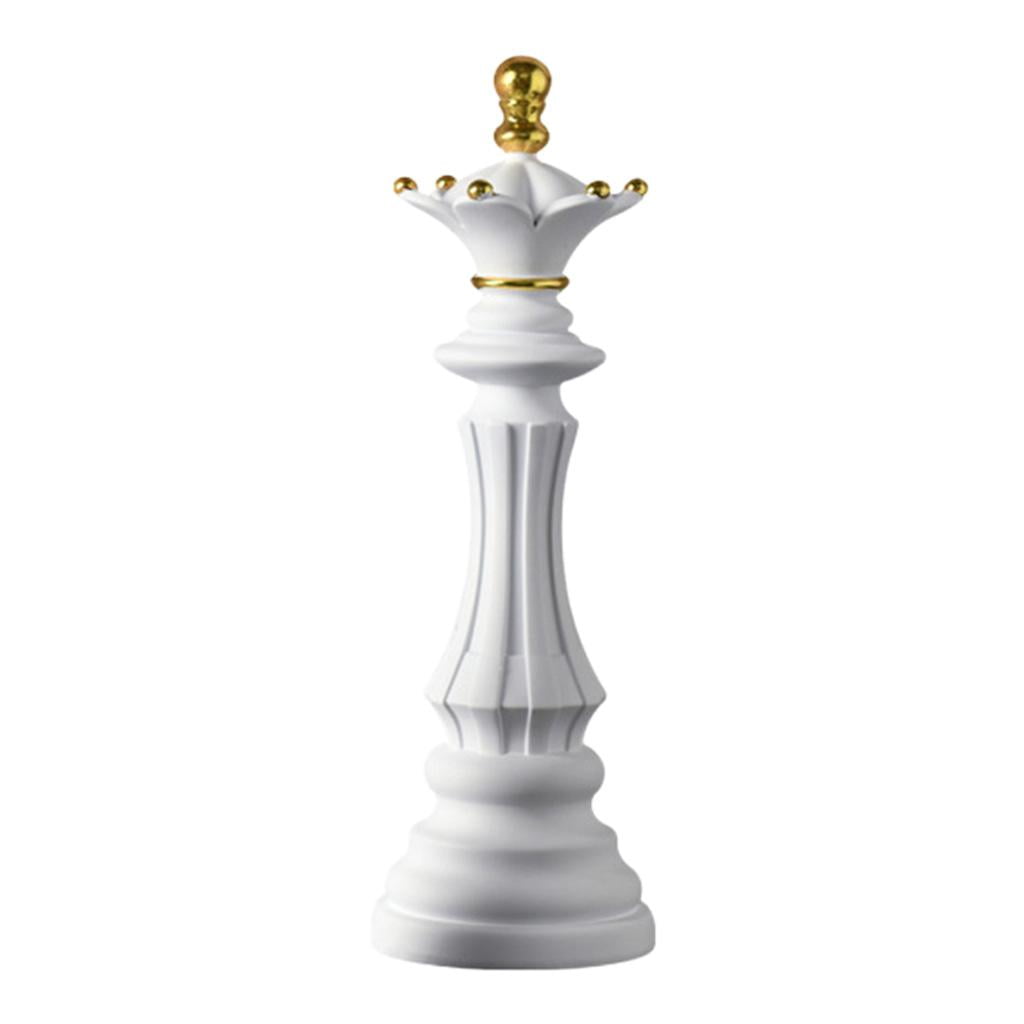 Resin Chess Pieces Statues Figures Chess Game Figurine Pieces ...