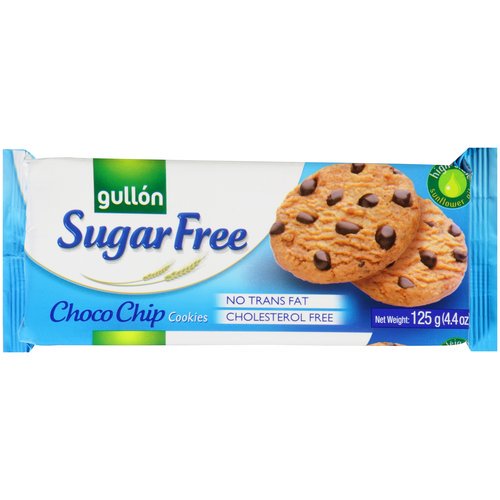 Gullon Sugar-Free Choco Chip Biscuits, 4.4 Oz. - Walmart.com