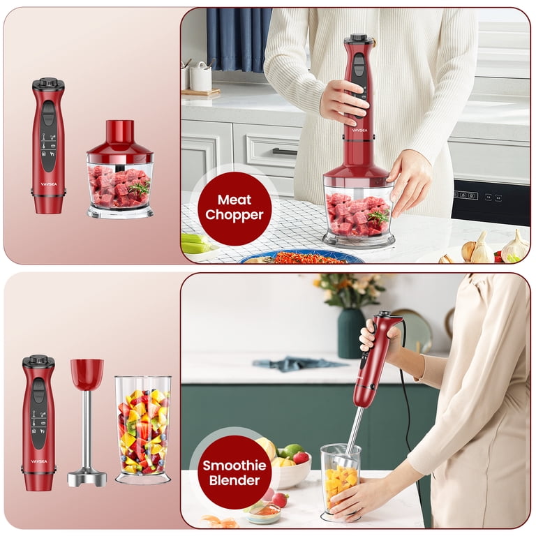 Ninja Blender Immersion Blender Handheld 5 In 1 Hand Blender, 1000W ...
