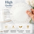 36 Pack Round Lace Paper Doilies, 12 Pieces Each in 6.5", 8.5", 10.5 ...