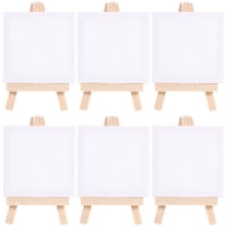 Artkey Artist Mini Canvas Set, 3x3 inch 24-Pack, 100% Cotton Square ...