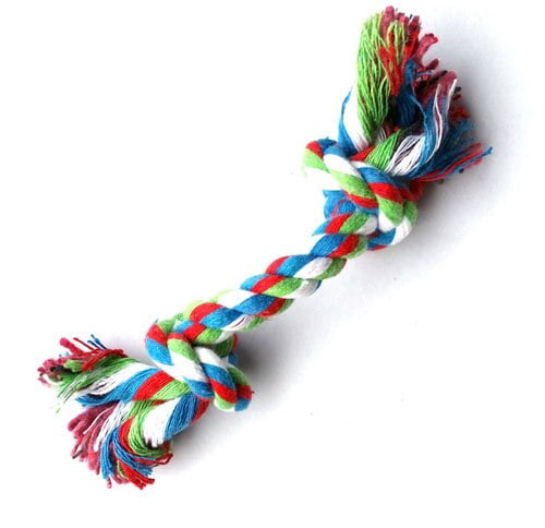 Rope Knot Dog Puppy Toy For Small Dogs Puppy Teething - Walmart.com