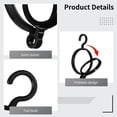 10 Pcs Wig Stands, Portable Travel Wig Racks for Display, Storage ...