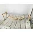 TOYMYTOY Parrot Perch Swing Toy Beige Plastic 1Pcs - Walmart.com