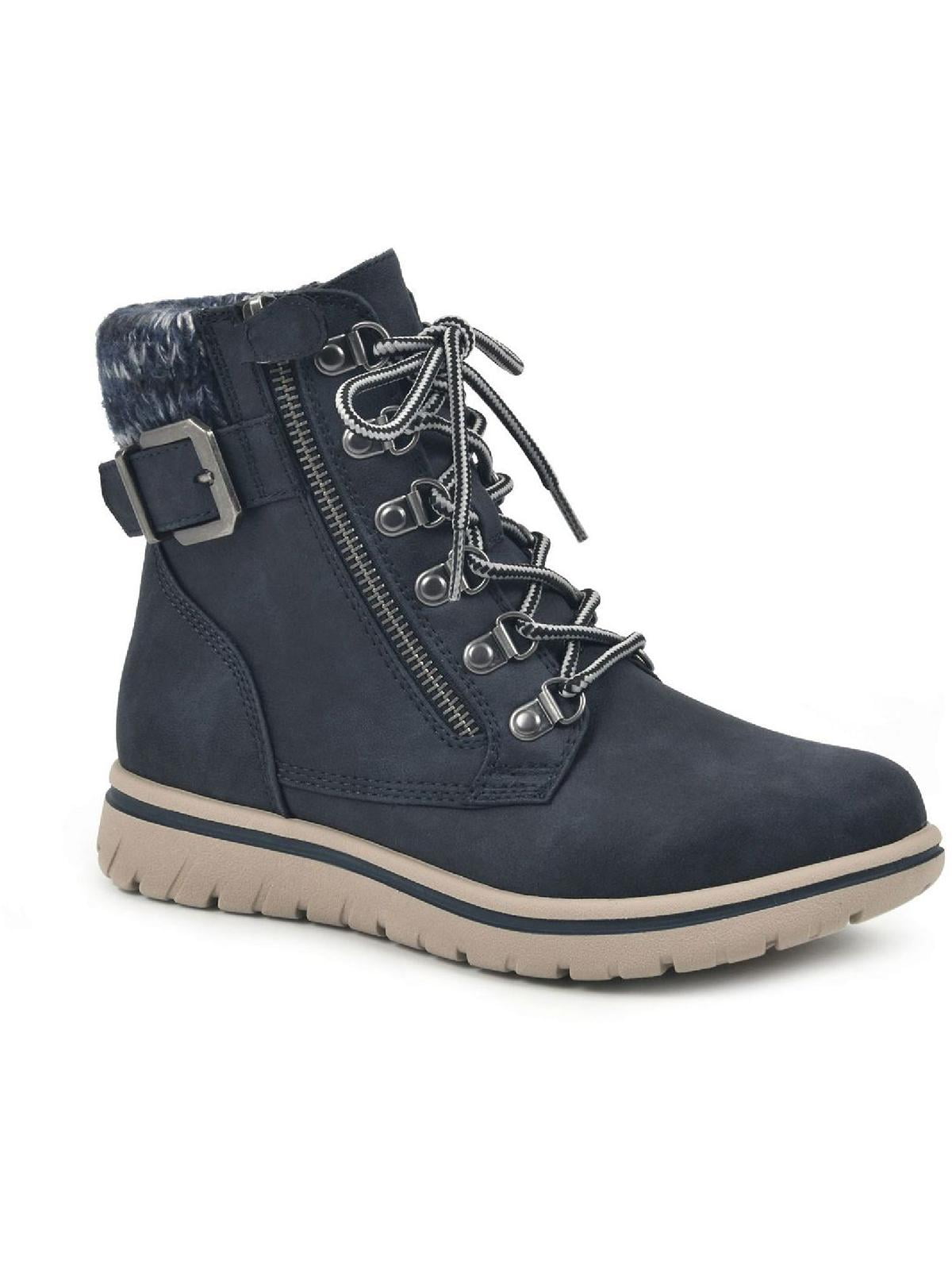 Cliffs by White Mountain Womens Hearty Faux Suede Winter & Snow Boots ...