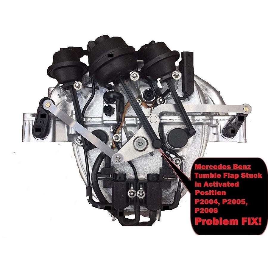 Car Intake Manifold Air Flap Runner Lever Kit for Mercedes Benz M272 V6 ...