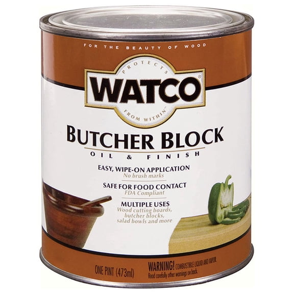 18-Pack of 1 pt Rust-Oleum 66051H Watco Butcher Block Oil & Finish ...