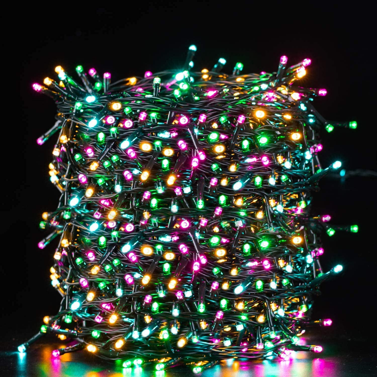 Click here for Geecy Christmas Lights Outdoor Indoor 328 Feet 100... prices