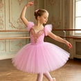 Ballet Swan Lake Tutu Dresses for Girl's Costume Professional Camisole ...