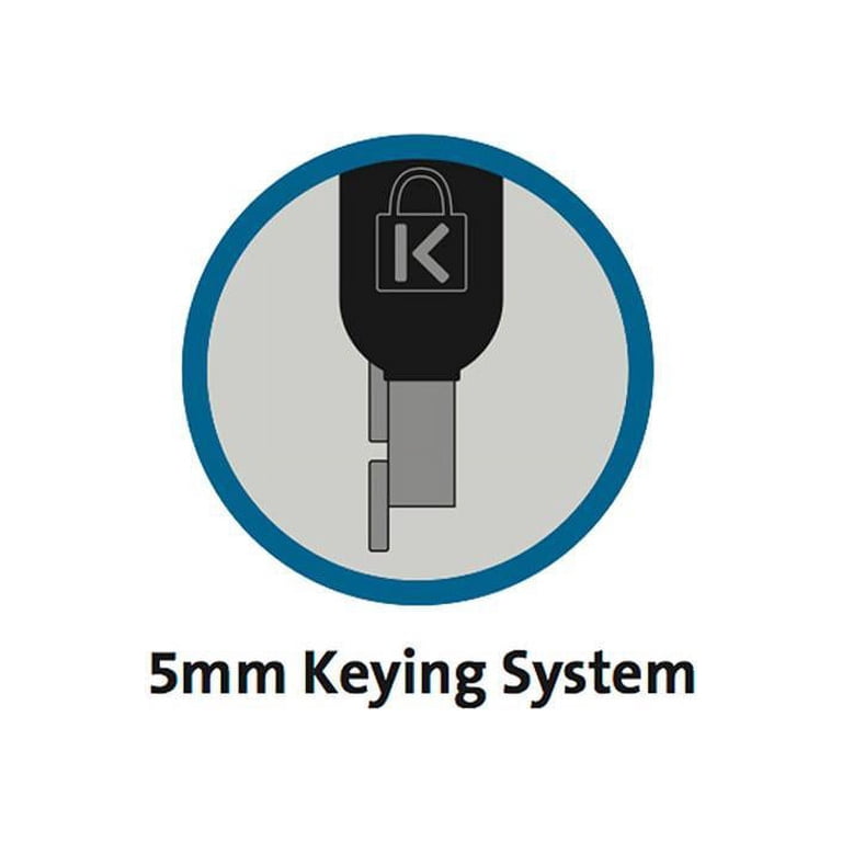 Practice Lock Kensington K64440WW N17 Keyed Laptop Lock For Dell ...