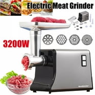 MegaChef 1200 Watt Ultra Powerful Automatic Meat Grinder for Household ...