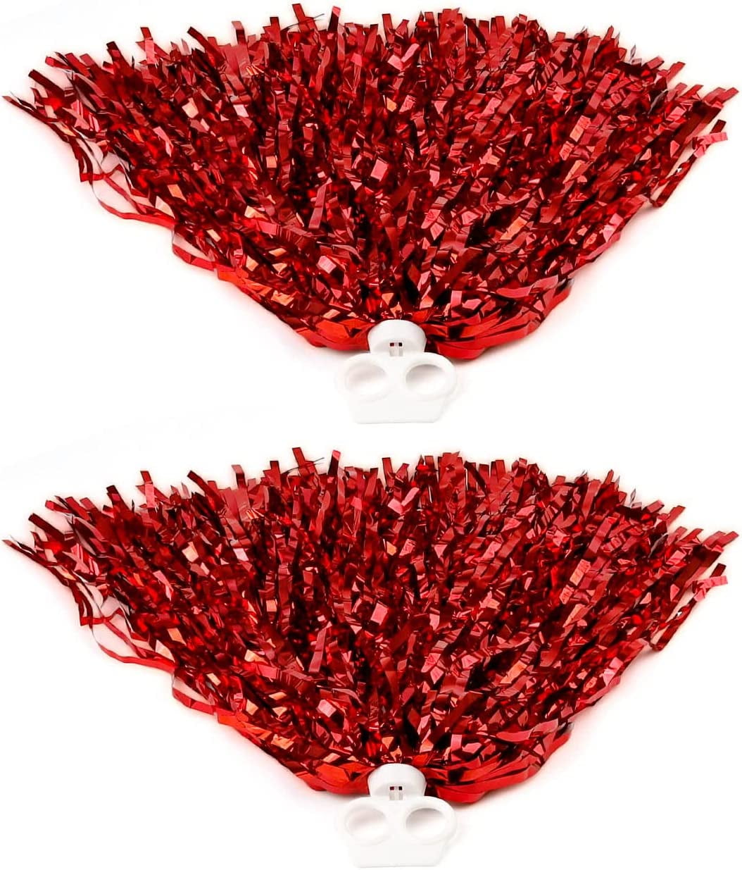 Pompones de animadora (rojos), 2 piezas de pompones de papel de ...