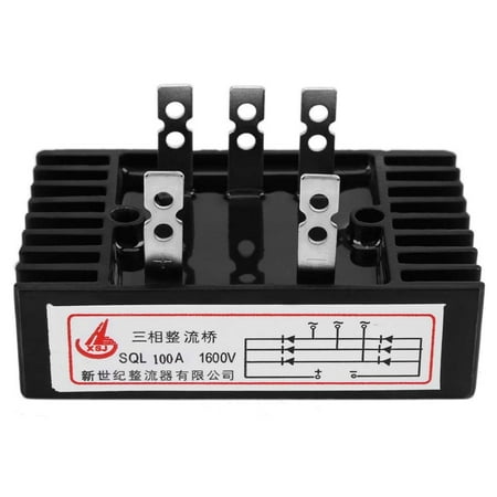 SQL 100 amp 1600V 3 phase AC to DC High Power Rectifier Silicon Full ...