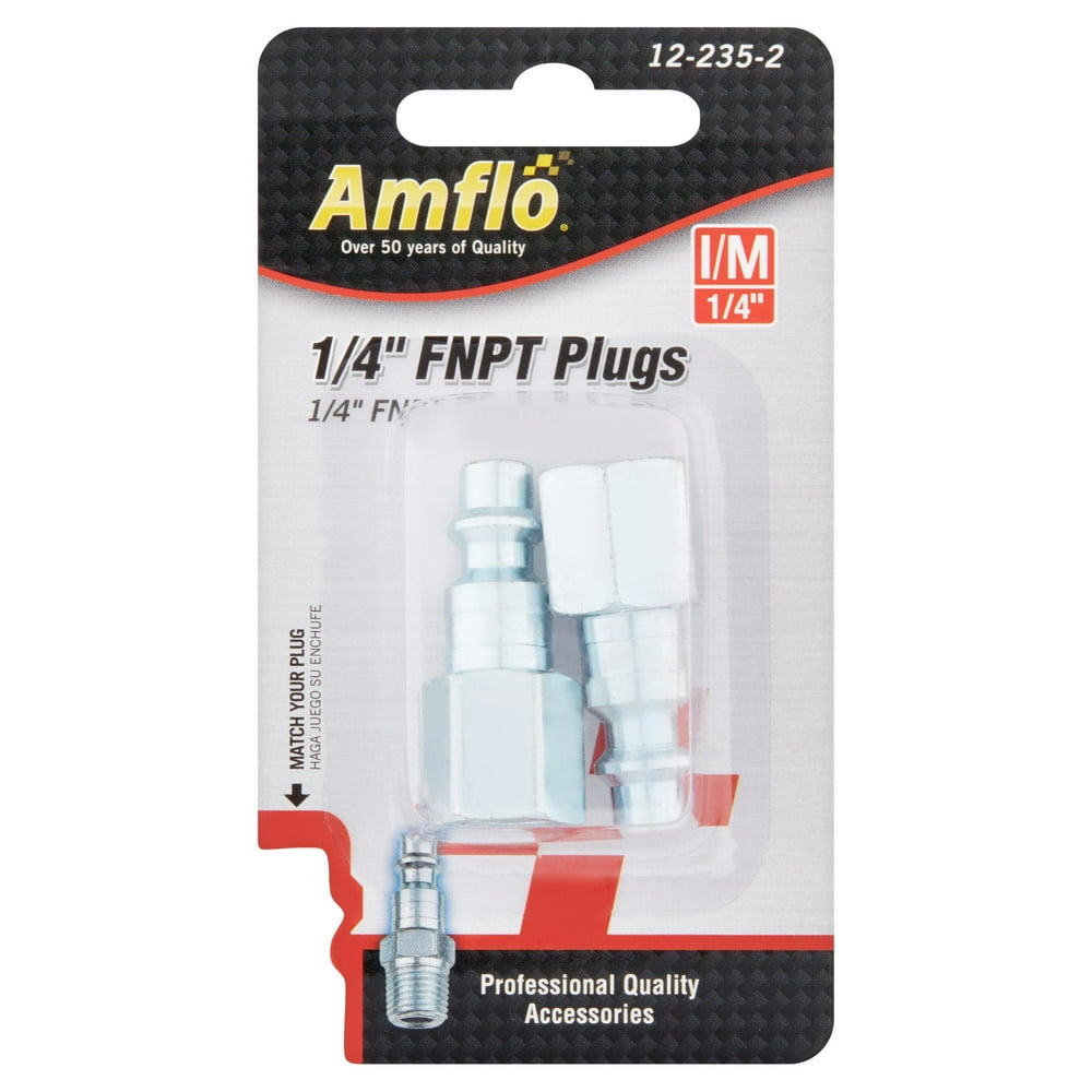 Amflo 1/4'' FNPT Plugs 12-235-2 - Walmart.com - Walmart.com