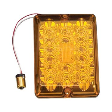 Bargman 42-86-101 Red LED Single Stop & Turn RV Trailer Tail Light with ...
