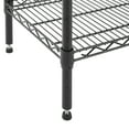 (3 pack) Hyper Tough 5-Tier Multipurpose Wire Shelving Rack, Black ...