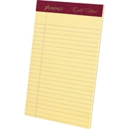 Universal Perforated Ruled Writing Pad, 5 x 8, Canary, 50 Sheets, Dozen ...