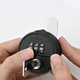 3-Digit Mechanical Combination Cam Lock with Management Key for ...