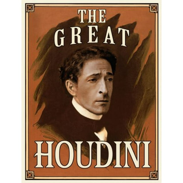 Houdini Poster 12x16 Art Print on Metal Sign 12in x 16in Multi-Color ...