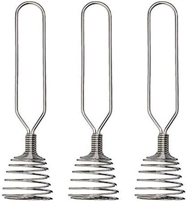 Norpro 7" French Spring Coil Whisk 3 PK - Wire Whip Cream Egg Beater ...