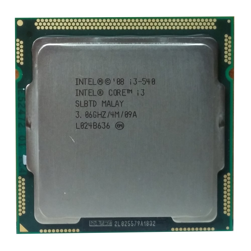 Refurbished Intel Core i3-540 3.06GHz LGA 1156/Socket H 2.5 GT/s ...