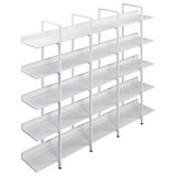 Gzxs 5 Tiers Bookcase Industrial Storage Shelf Display Rack Plant Stand ...