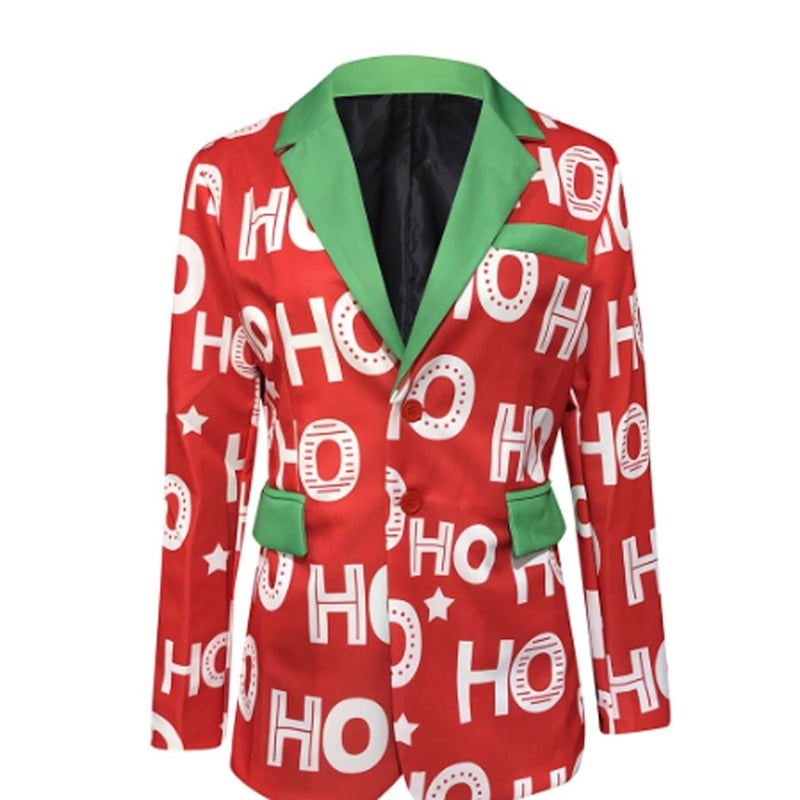 Click here for Goowrom Christmas Party Suit Jacket For Men Unique... prices