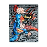Superman Daily News Twin Size Plush Blanket 60x80"" - Walmart.com