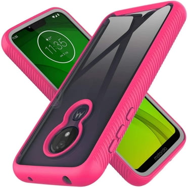 T-Mobile Revvl 5G Case, Transparent Drop Proof Phone Cover (Pink ...