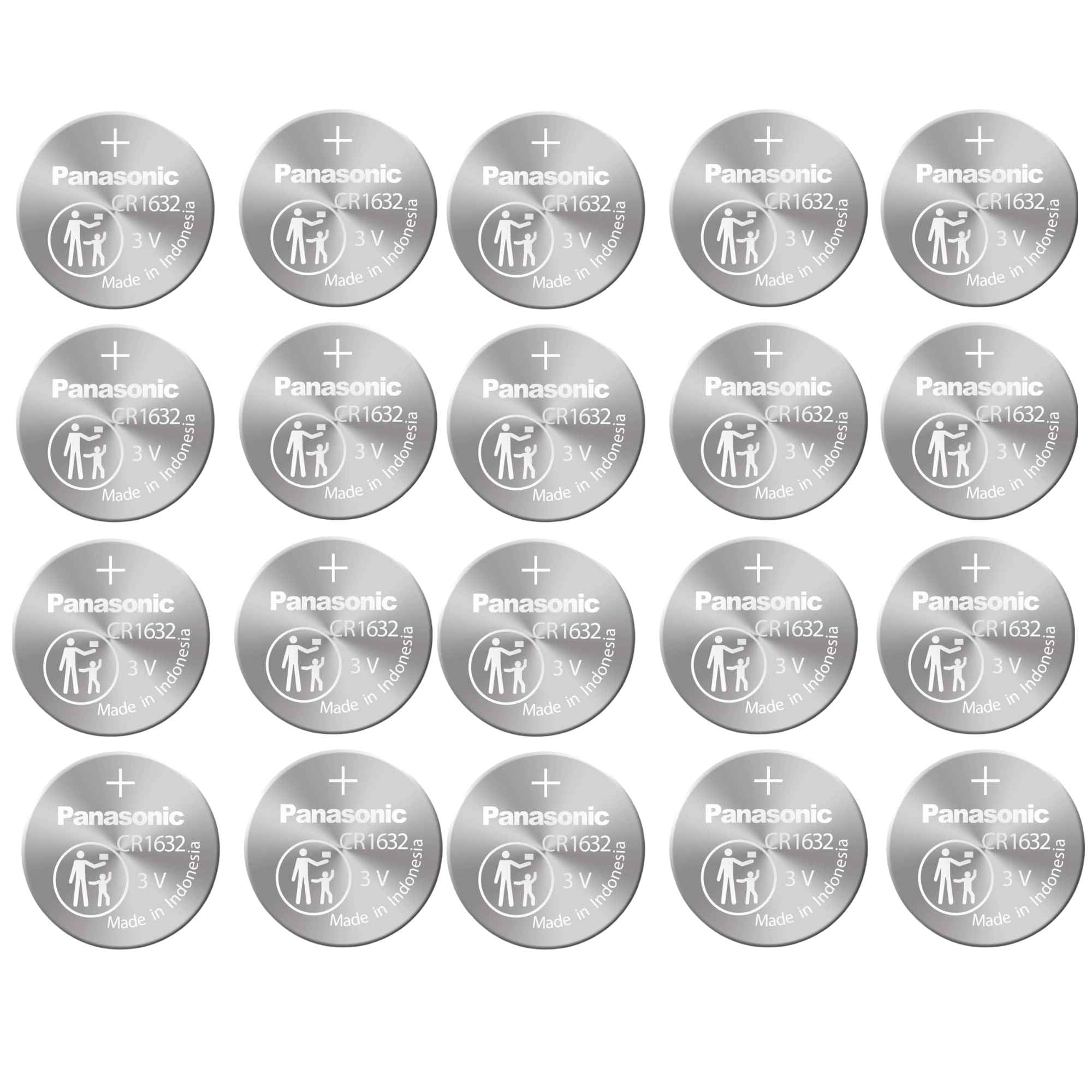 Click here for 20 X Panasonic 1632 Batteries  3v Lithium Cr1632 prices