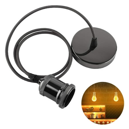 Industrial Mini Pendant Light Single Vintage Socket E27 Lampholder ...
