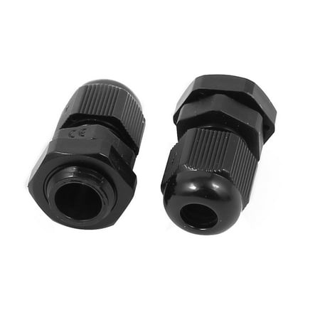 PG7 Waterproof IP68 Safety Nylon Cable Gland Connector Joints Black 10Pcs | Walmart Canada