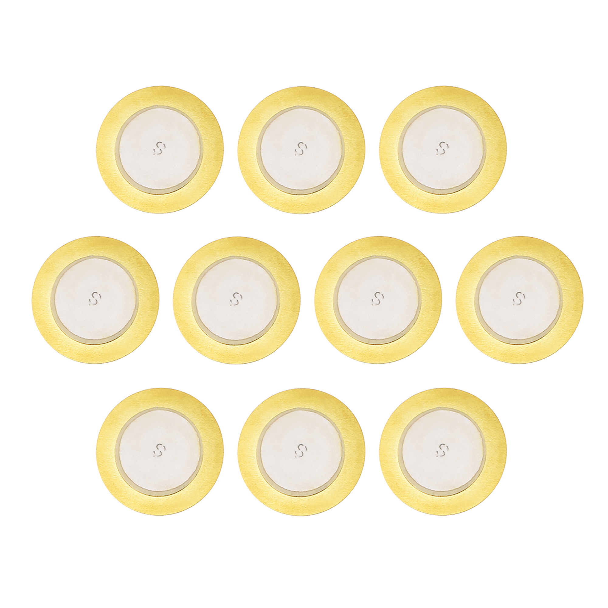 Uxcell 27mm Acoustic Pickup Transducer Microphone Trigger Buzzer Discs ...