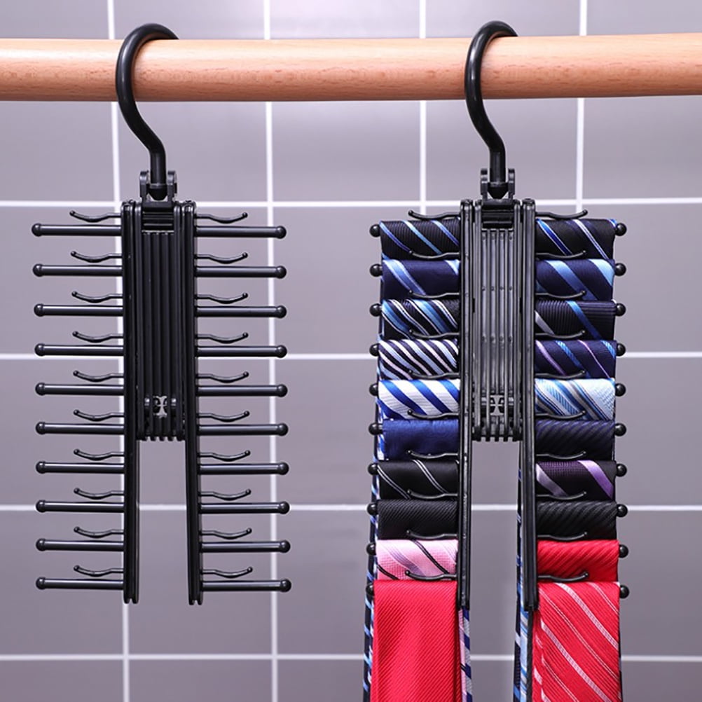Click here for Estink Tie Rack Multifunction Tie Rack 20 Rows Mul... prices