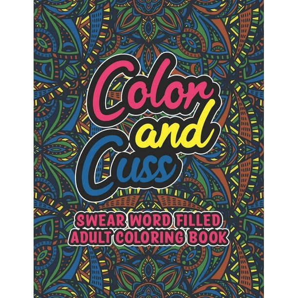 Cuss Word Adult Coloring Pages