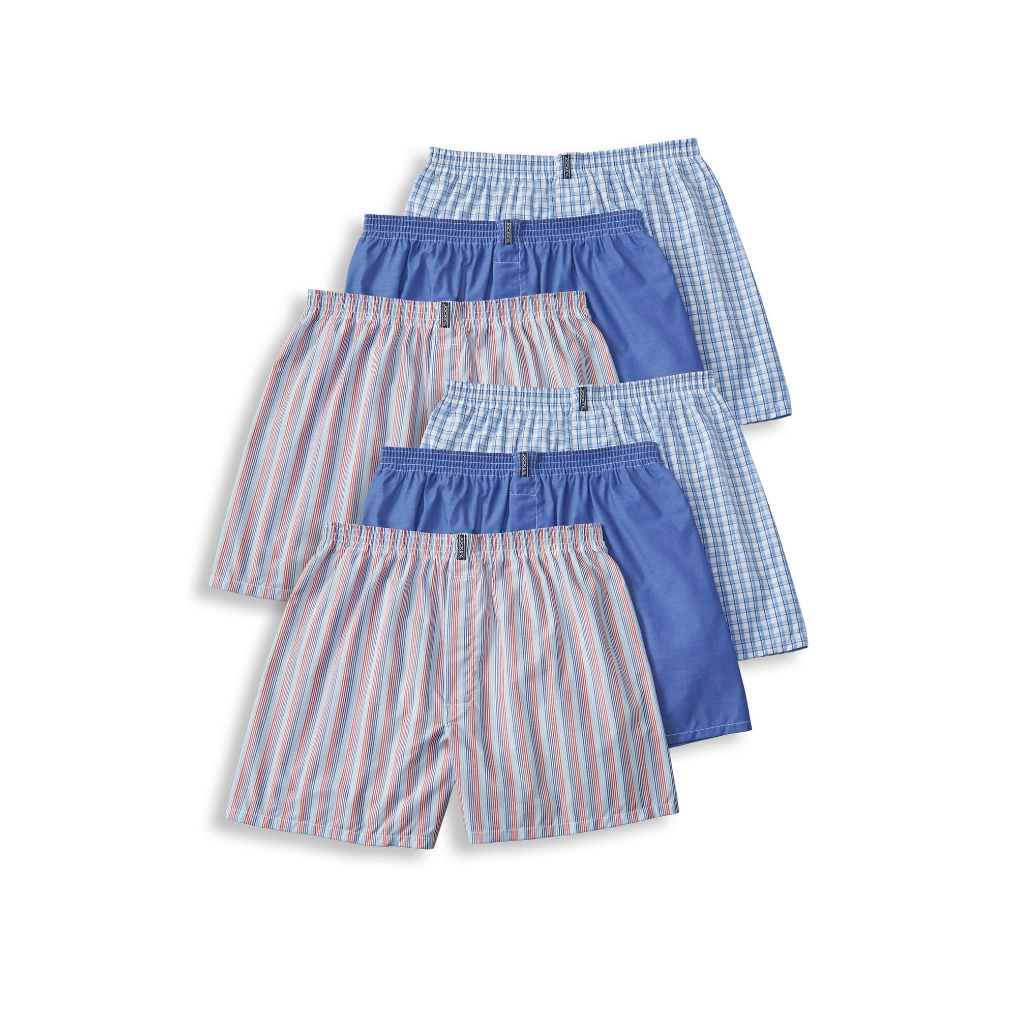 Click here for Jockey Mens Classics Full Cut 5 Boxer - 6 Pack prices