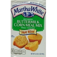 Martha White Self Rising Cornmeal Mix, Buttermilk with Hot Rize for ...