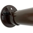Urbanest Inside Mount Brackets for 1 1/8"-1 1/4" Rods, Bronze, Set of 2 ...