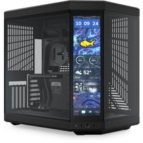 Hyte Y70 Touch Infinite Dual Chamber ATX Mid Tower Modern Aesthetic ...