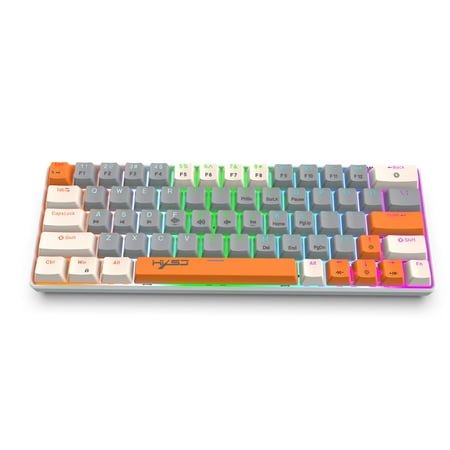 HXSJ K88 Three-color Spindle Mechanical Keyboard Compact & Ergonomic ...