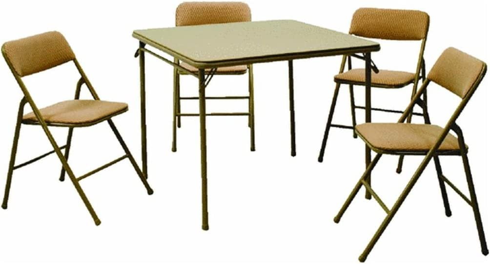 FOLDING TABLE/CHAIR SET 14-551-WHD - Walmart.com